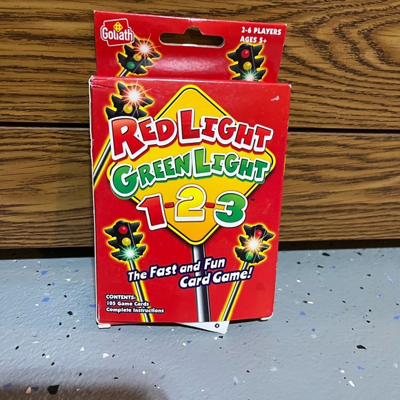 Toys | Red Light Green Light 123 Card Game By Goliath | Poshmark